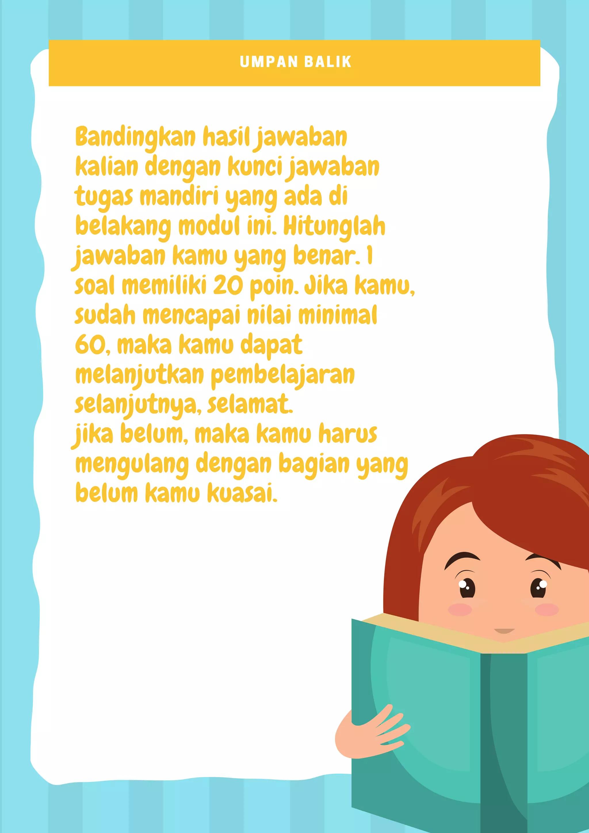 Modul Pembelajaran Kelas 1 | PDF