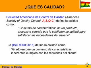 Tema 1 La Calidad .ppt