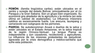 Venezuela Precolombina y su Cultura Indígena | PPTX