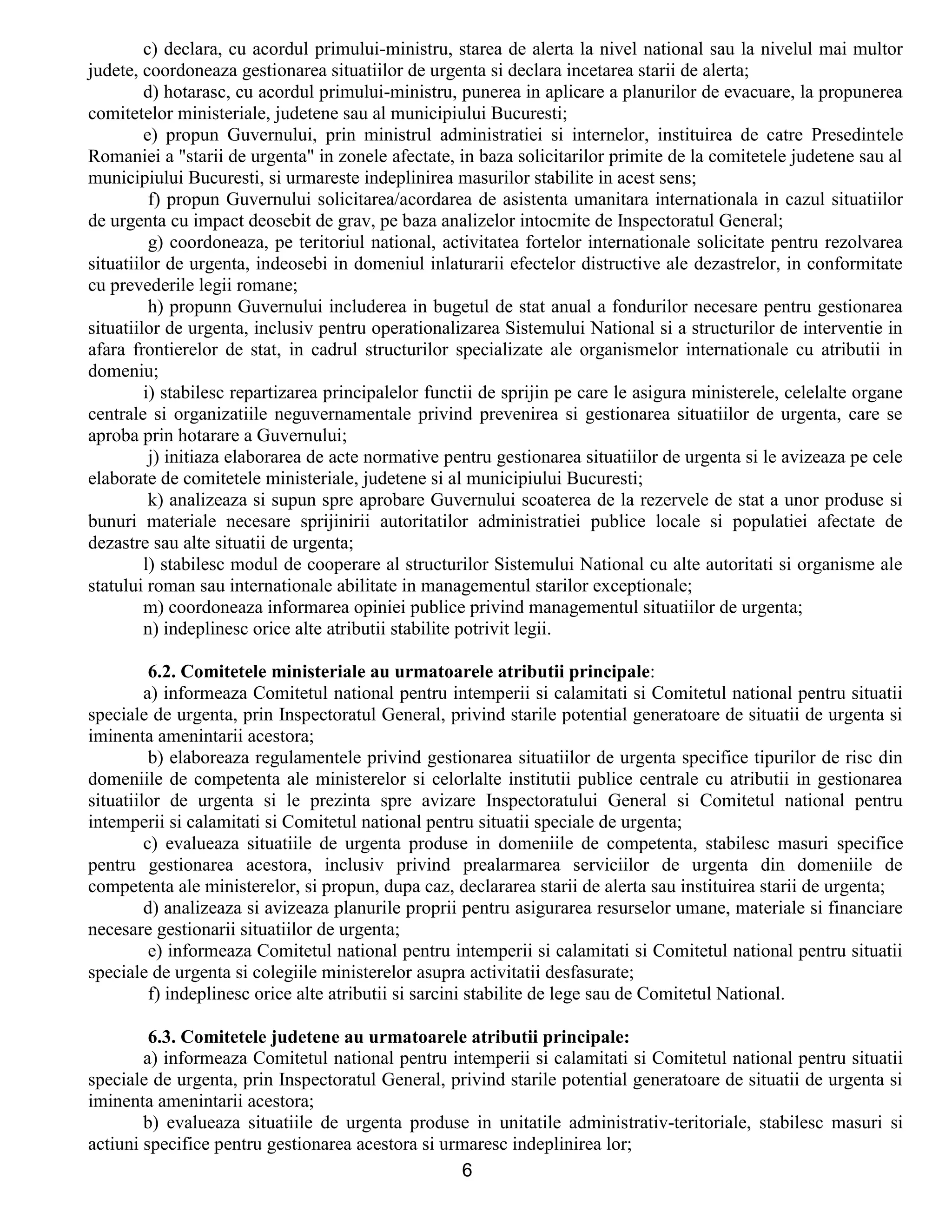 Sistemul national de management al s.u. | PDF