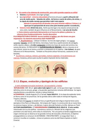Tema 2.1. Arte Romano. ARQUITECTURA | PDF