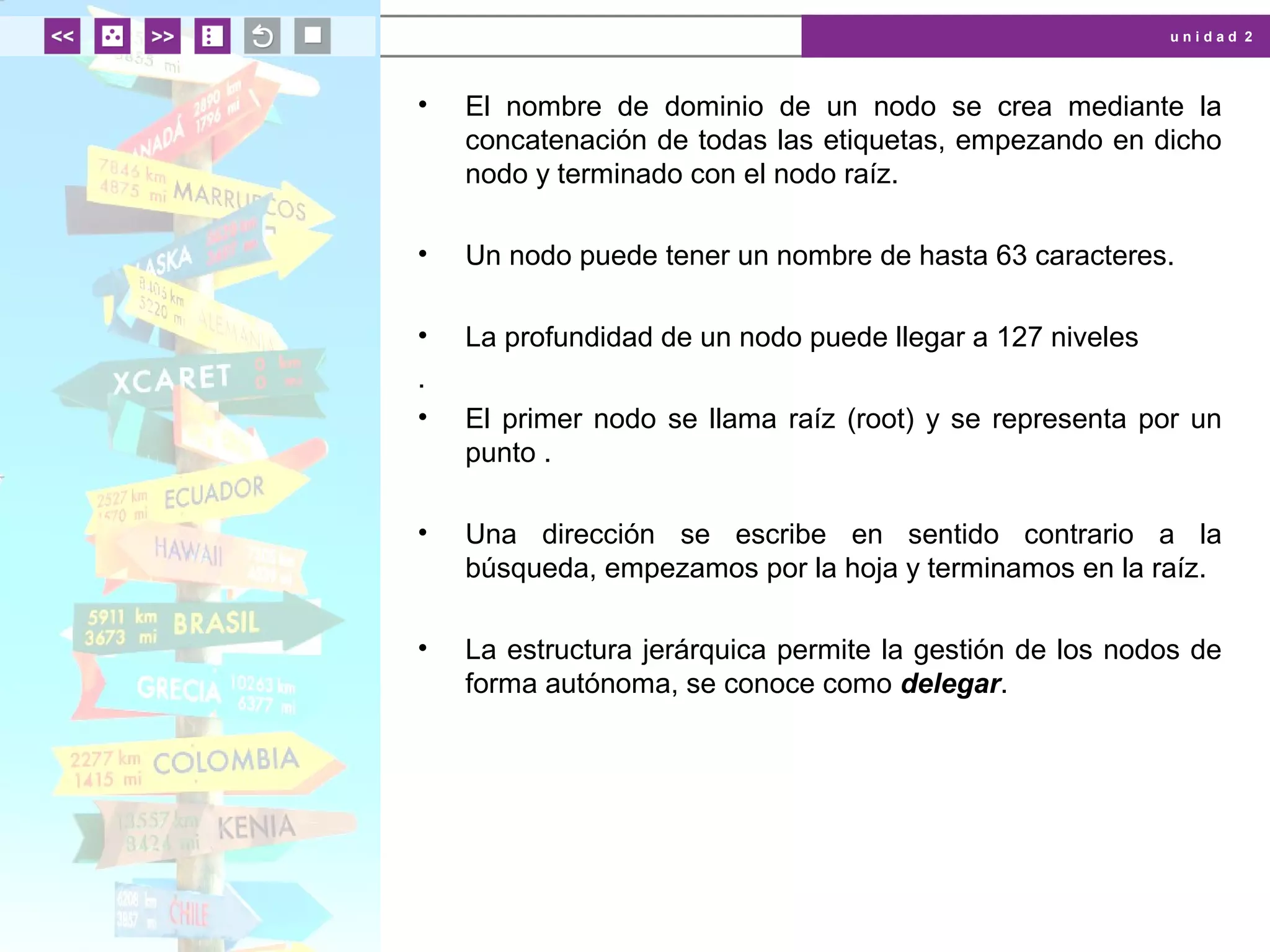 Unidad 2: Sistema de nombres de dominio (DNS) | PPT