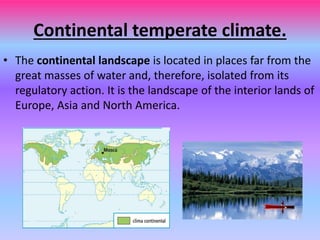 The landscapes of the earth | PPTX