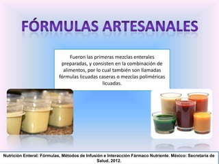Mezclas enterales: formulaciones y diluciones | PDF