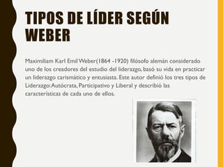 Tema: El Liderazgo y sus características | PDF
