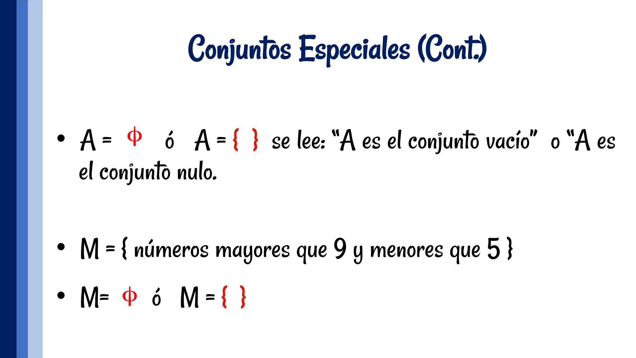 Tema 2 Conjuntos especiales | PDF