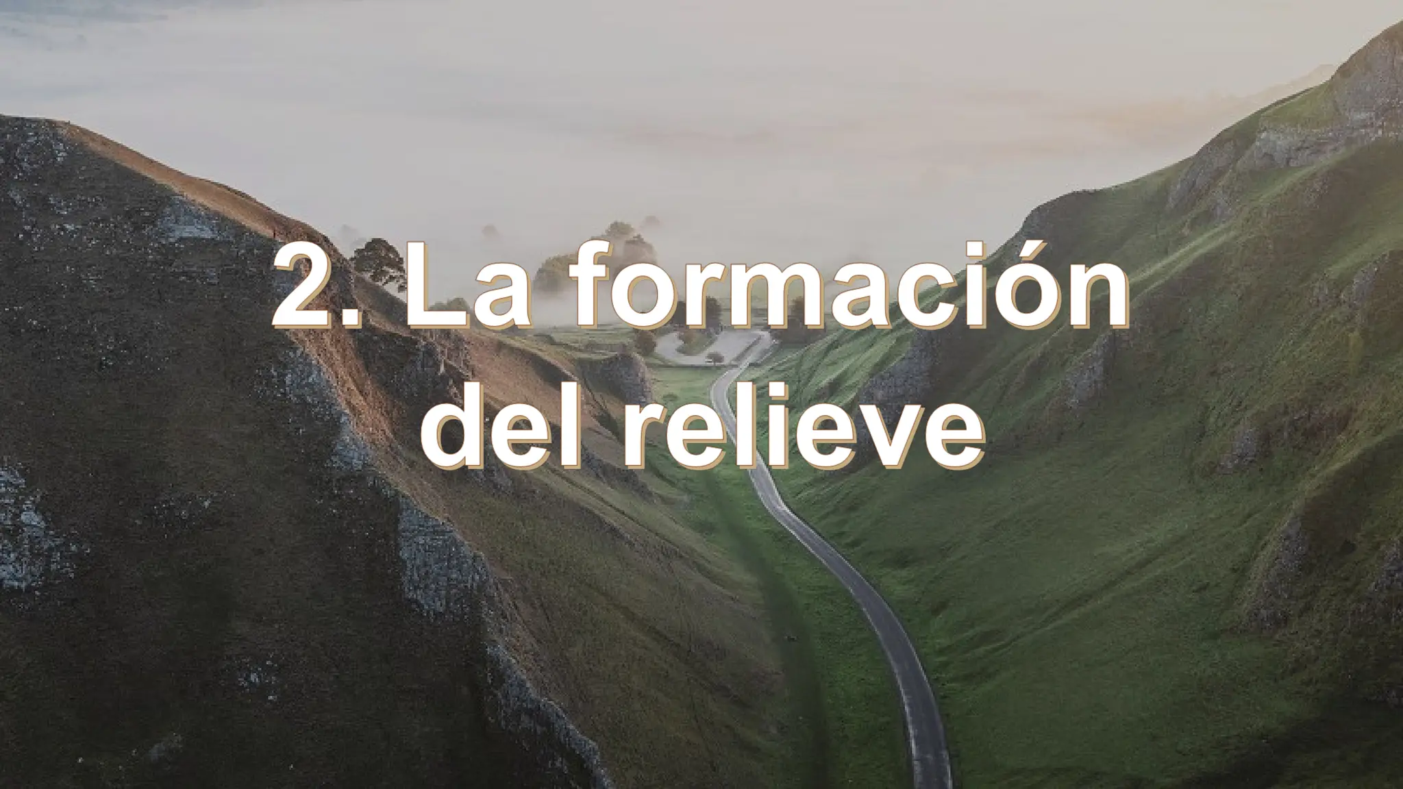 TEMA 2 - EL RELIEVE TERRESTRE Y SU INFLUENCIA EN LAS POBLACIONES - Sin imágenes.ppt