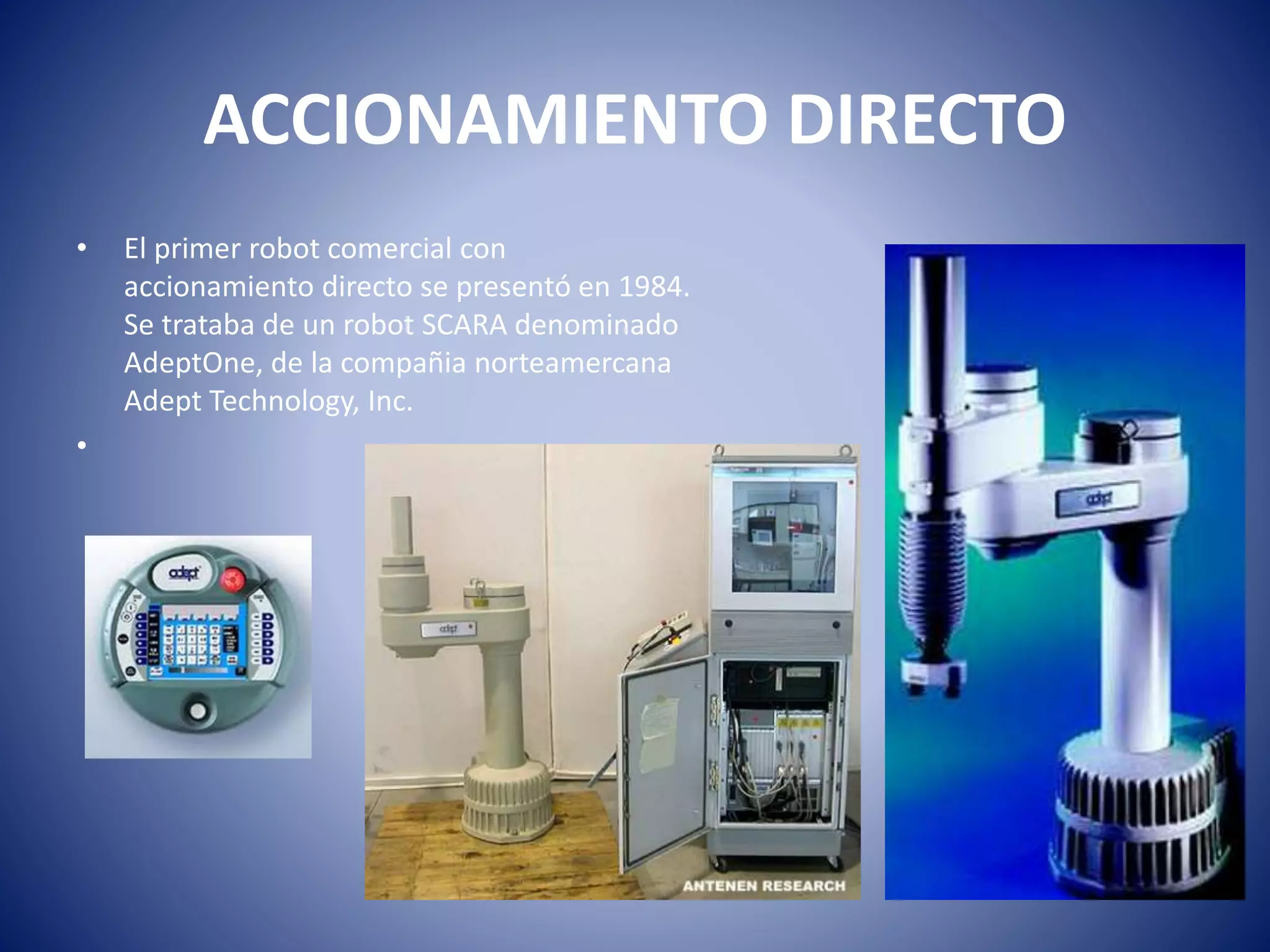 2.- Estructura mecanica de un robot | PPTX | Robotics | Technology ...