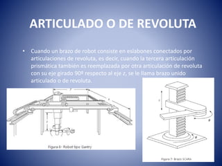 2.- Estructura mecanica de un robot | PPTX