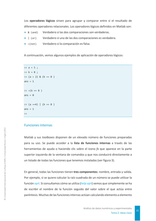 Tema2 fundamentos de matlab | PDF | Programming Languages | Computing
