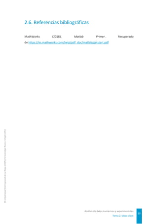 Tema2 fundamentos de matlab | PDF | Programming Languages | Computing