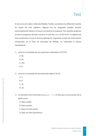 Tema2 fundamentos de matlab | PDF | Programming Languages | Computing