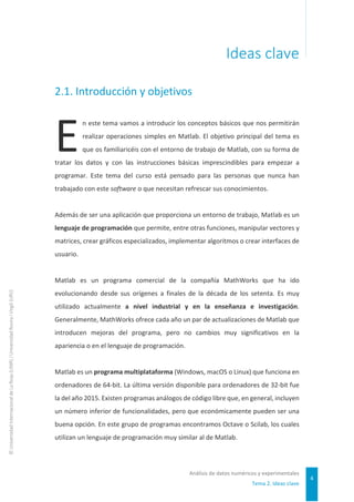 Tema2 fundamentos de matlab | PDF | Programming Languages | Computing