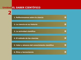Tema 2 la ciencia hoy | PPTX