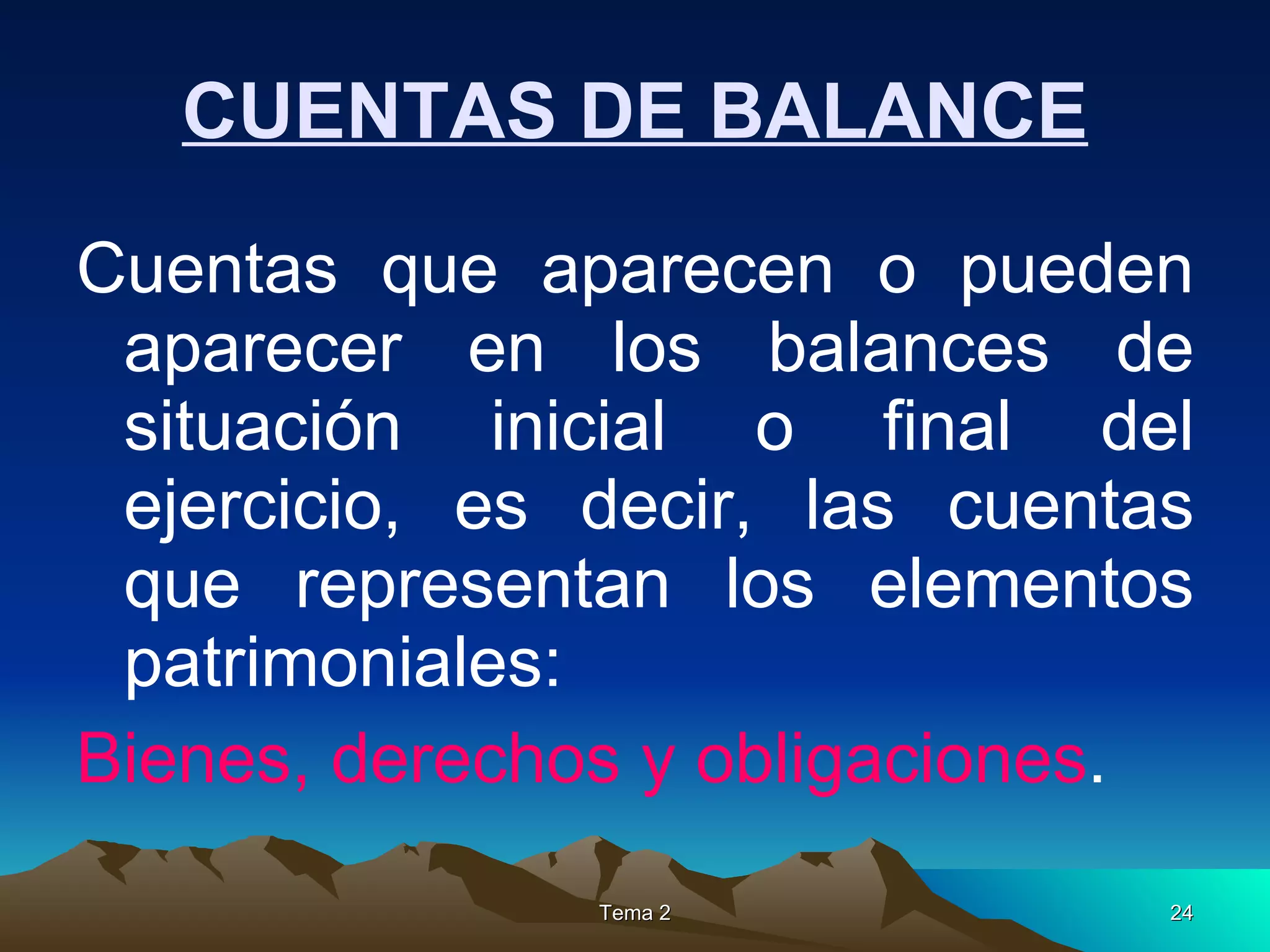 Tema 2.Metodología contable | PPT