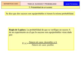03.16 Sucesos Y Probabilidad | PPT