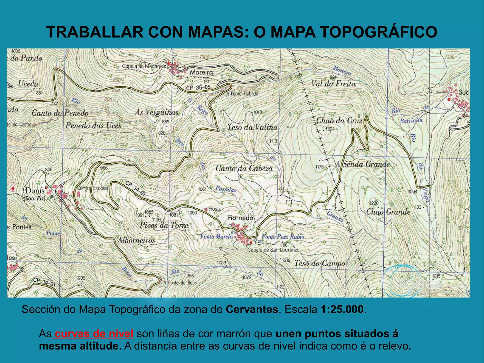 Tema 2 A representación da terra. Os mapas | ODP
