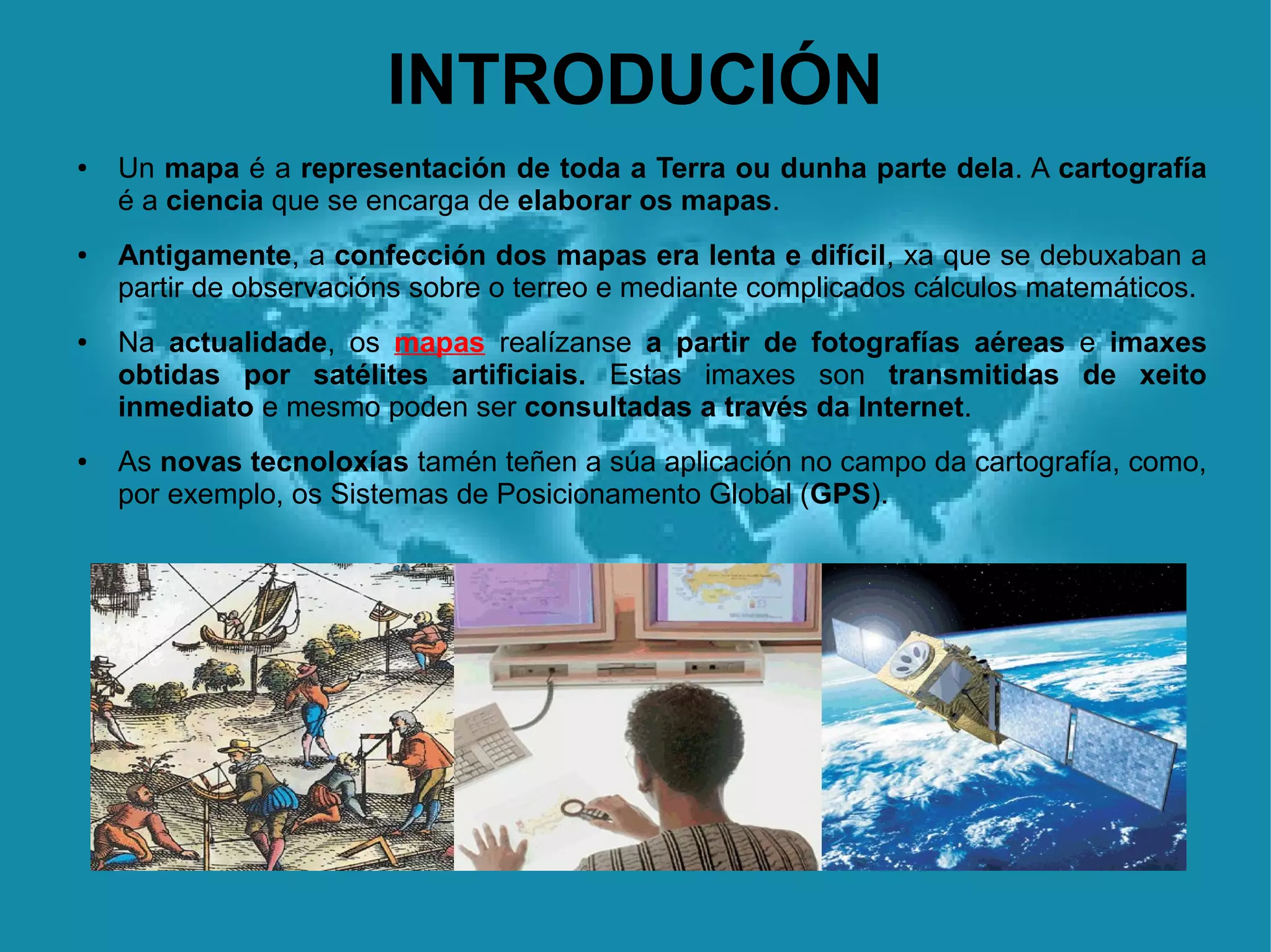 Tema 2 A representación da terra. Os mapas | ODP