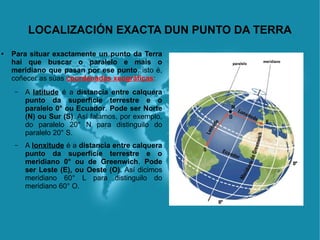 Tema 2 A representación da terra. Os mapas | ODP