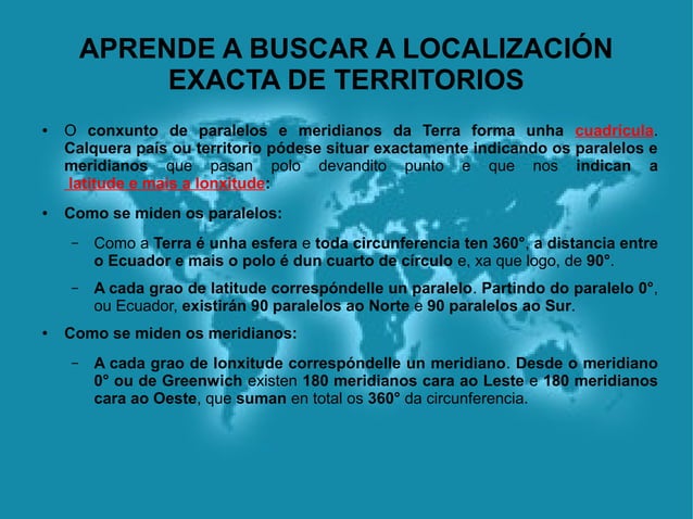 Tema 2 A representación da terra. Os mapas | PPT