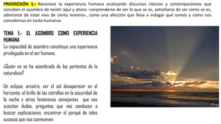 TEMA 2 EL ASOMBRO COMO EXPERIENCIA HUMANA.pptx