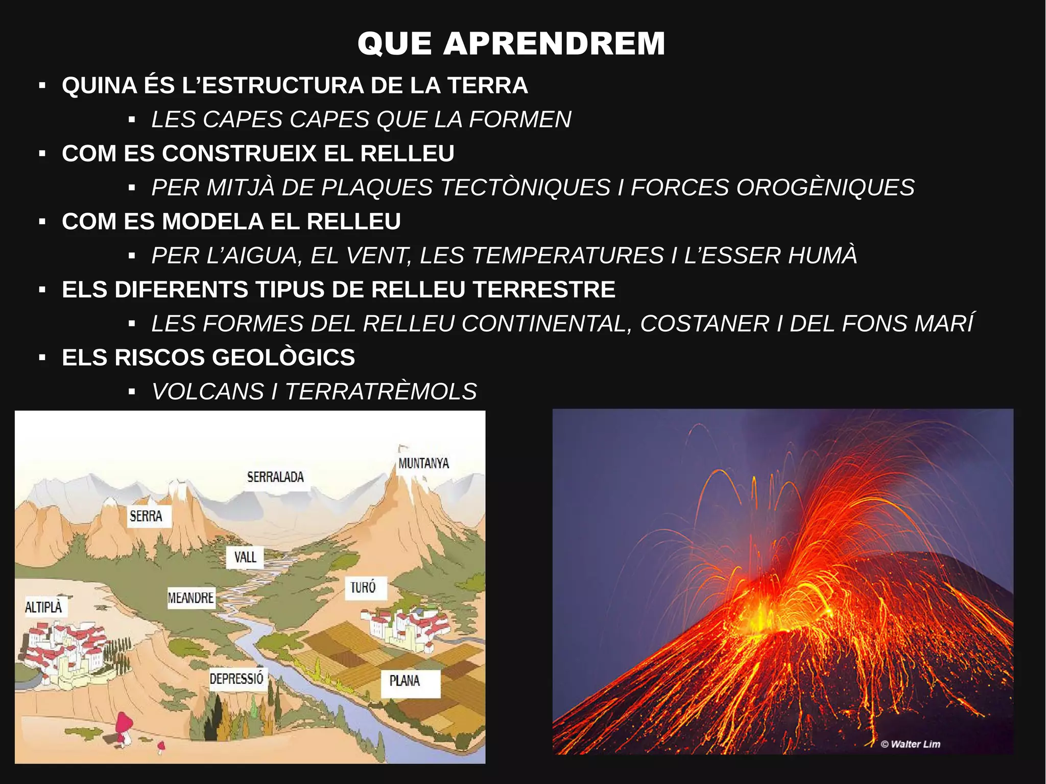 Tema 2 El relleu | PPT