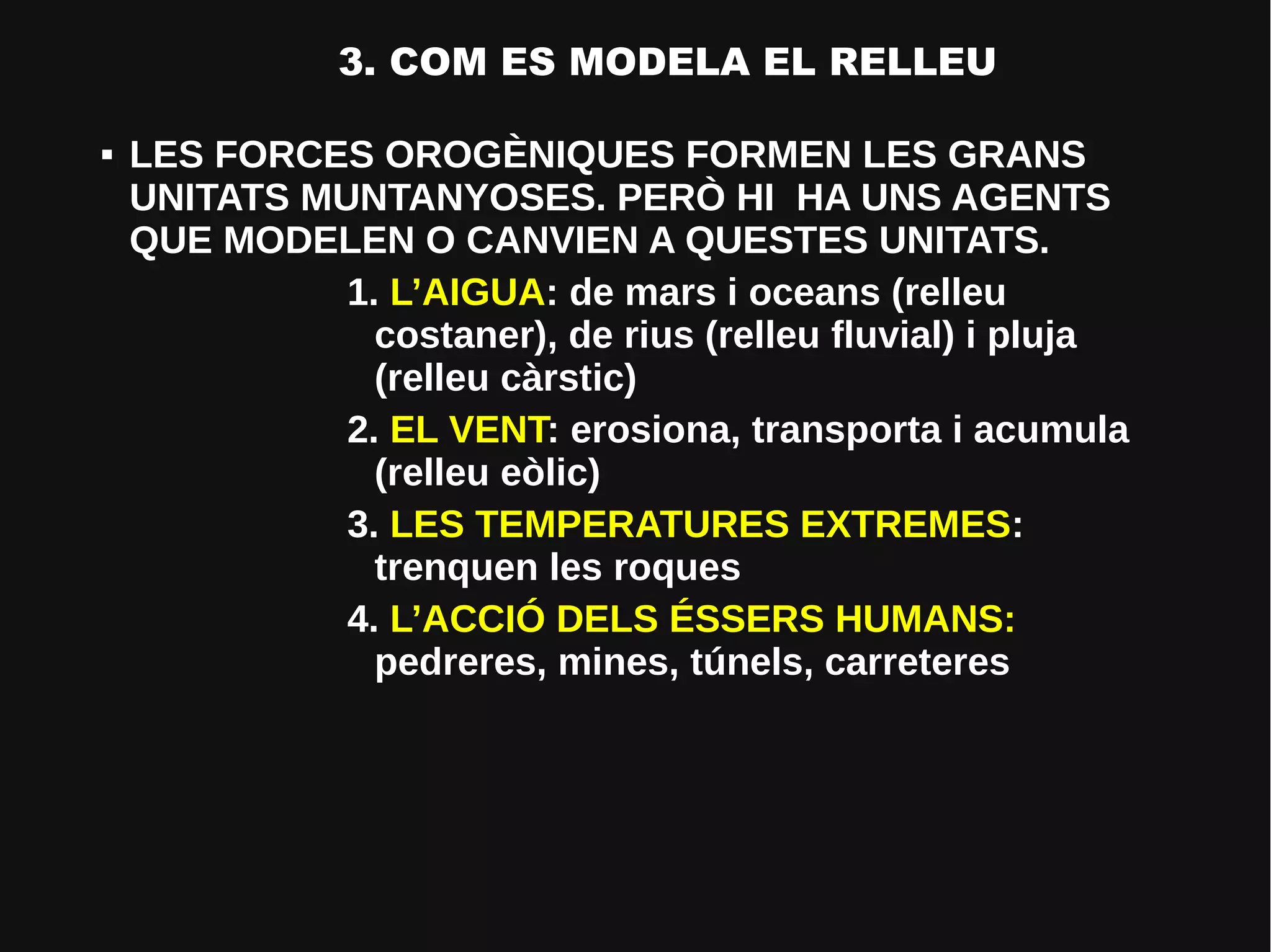 Tema 2 El relleu | PPT