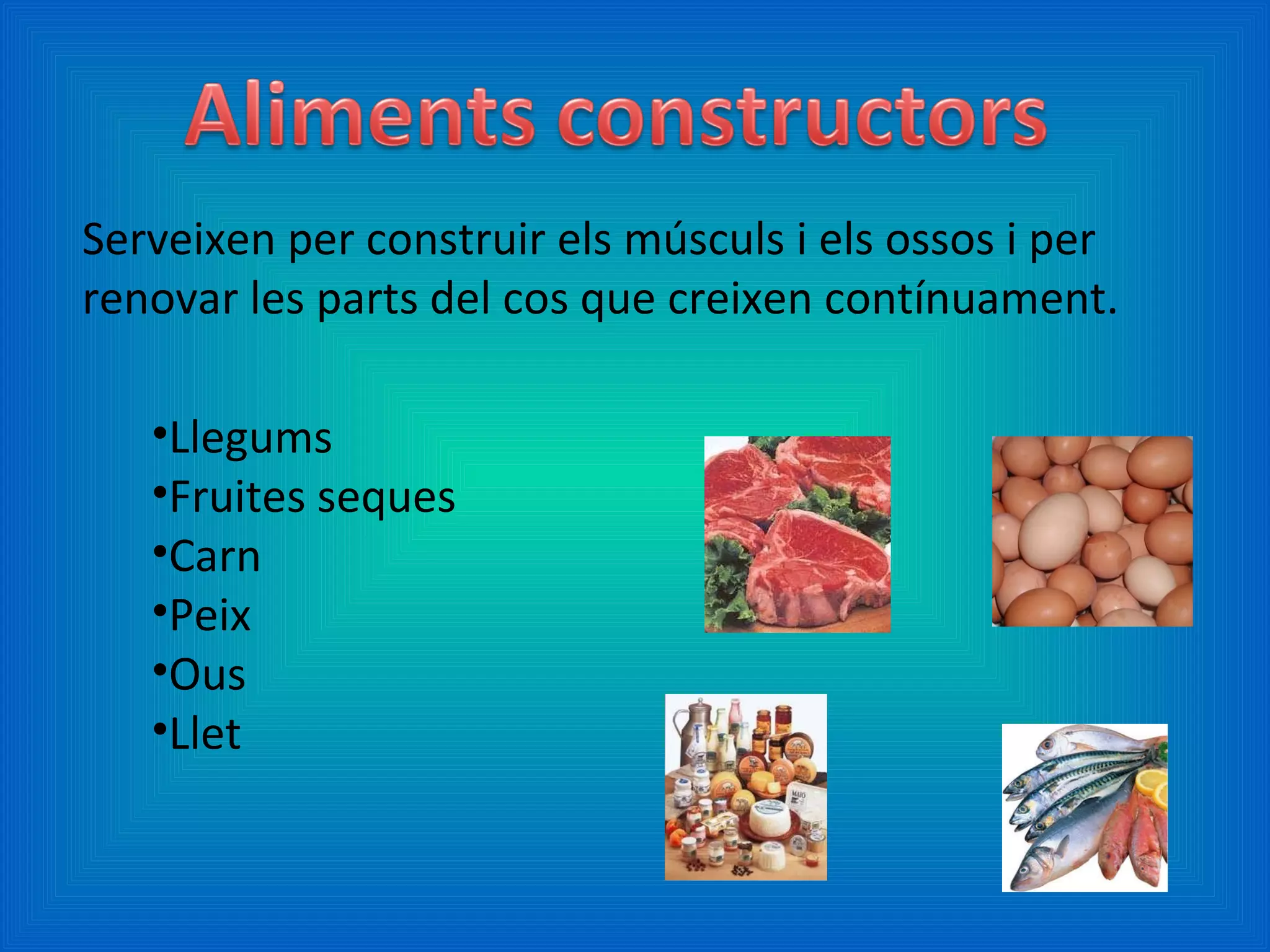 Tema2 els aliments | PPT