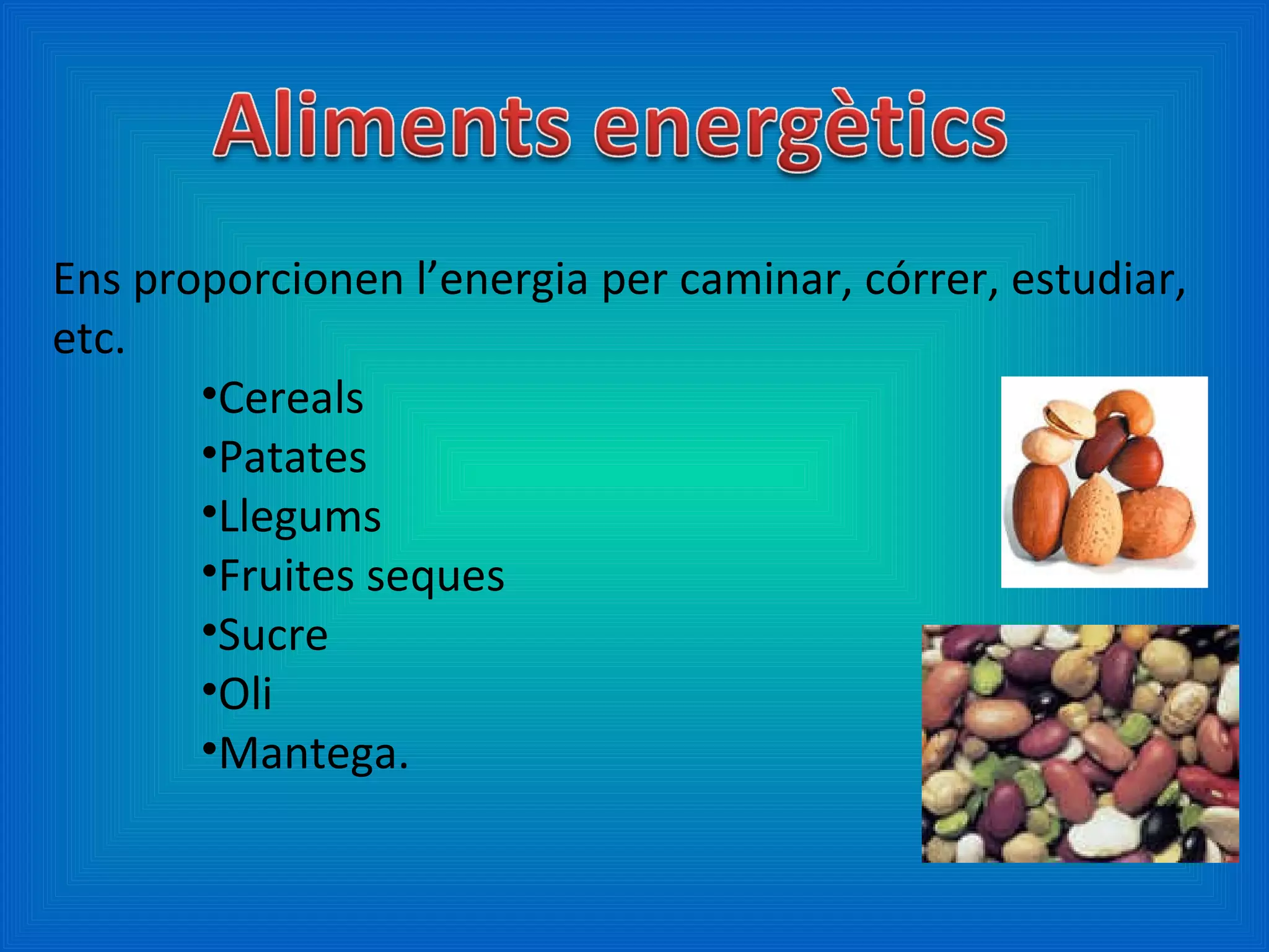 Tema2 els aliments | PPT