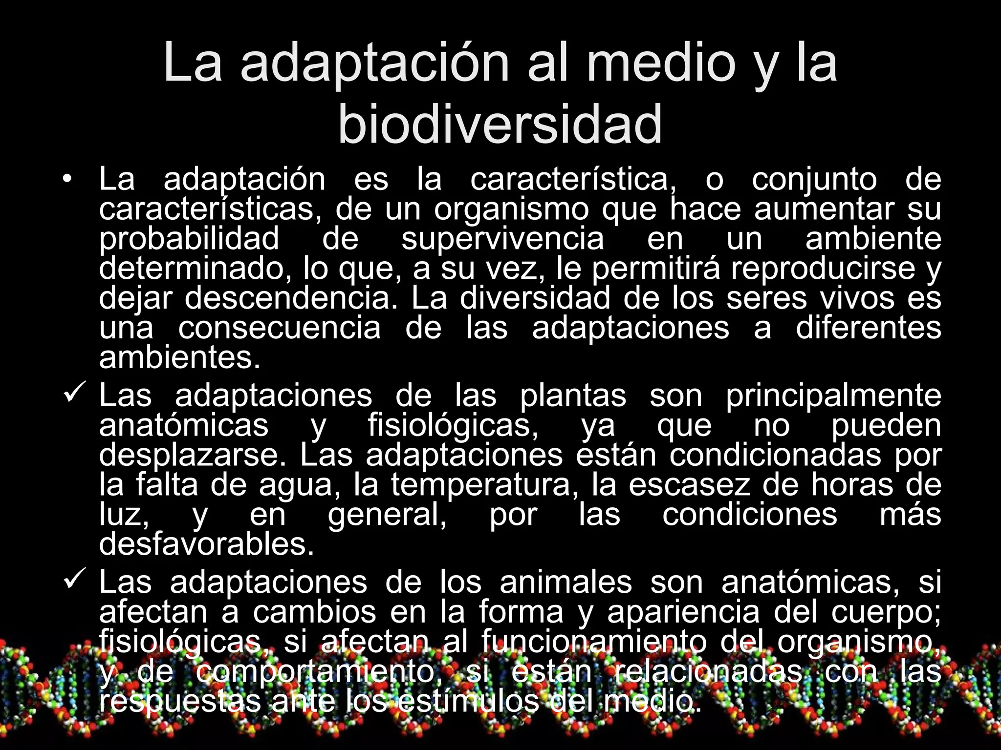 Tema 2 la diversidad de los seres vivos | PPT