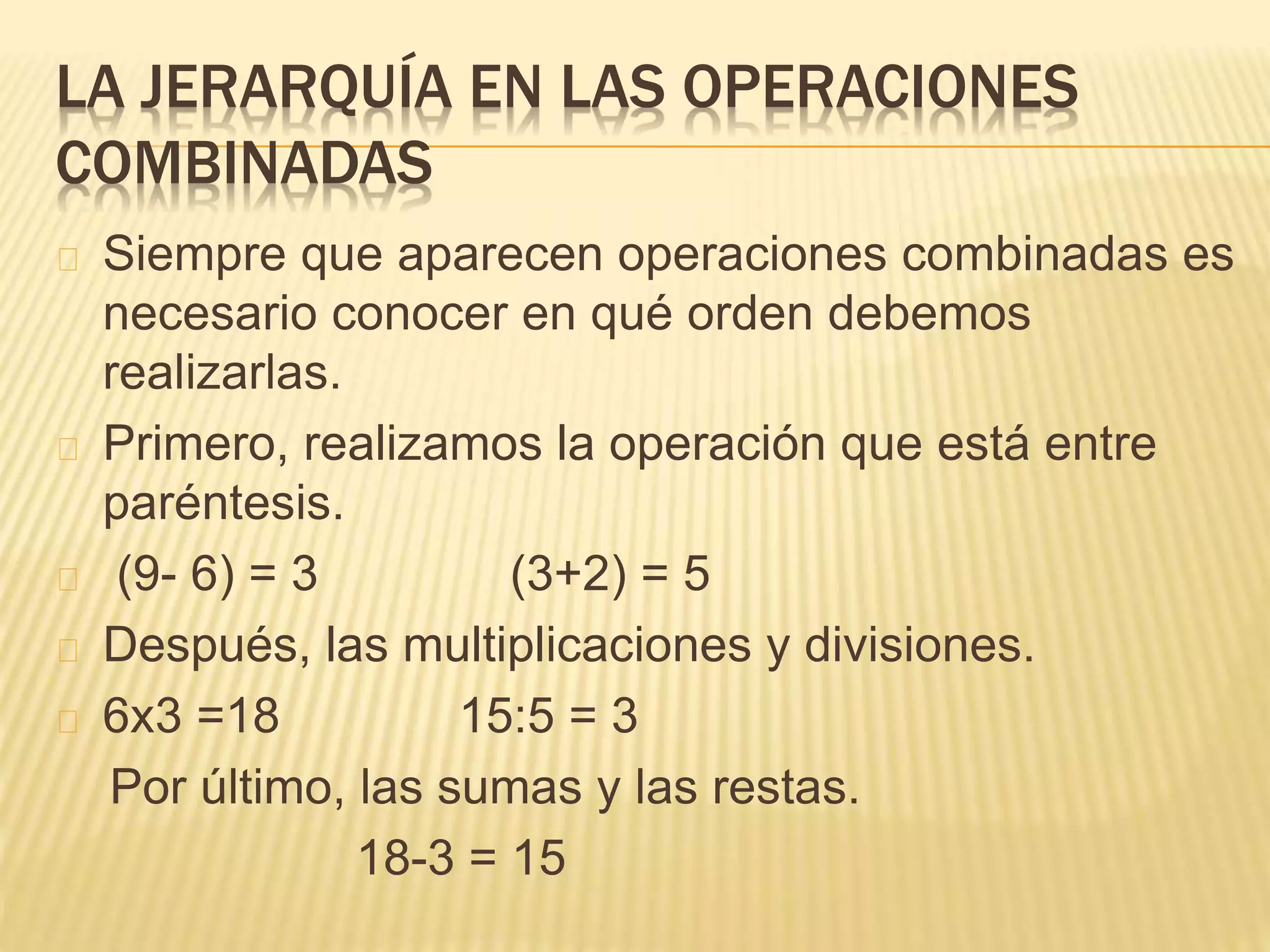 Tema 2: Operaciones con números naturales | PPT