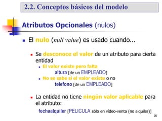 TEMA 2 MODELO RELACIONAL | PPT