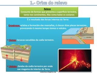 Tema 2 O Relevo Terrestre | PPT