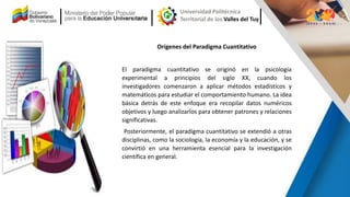 Tema 2 Paradigma Cuantitativo y Rol de investigador | PDF