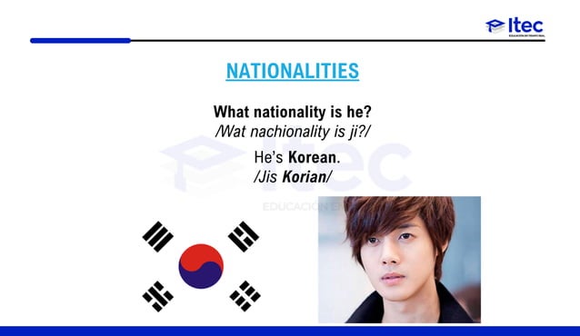 TEMA 2 Personal information. Classroom language. Countries ...