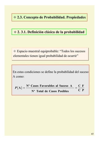 probabilidad completo conceptos básicos | PDF