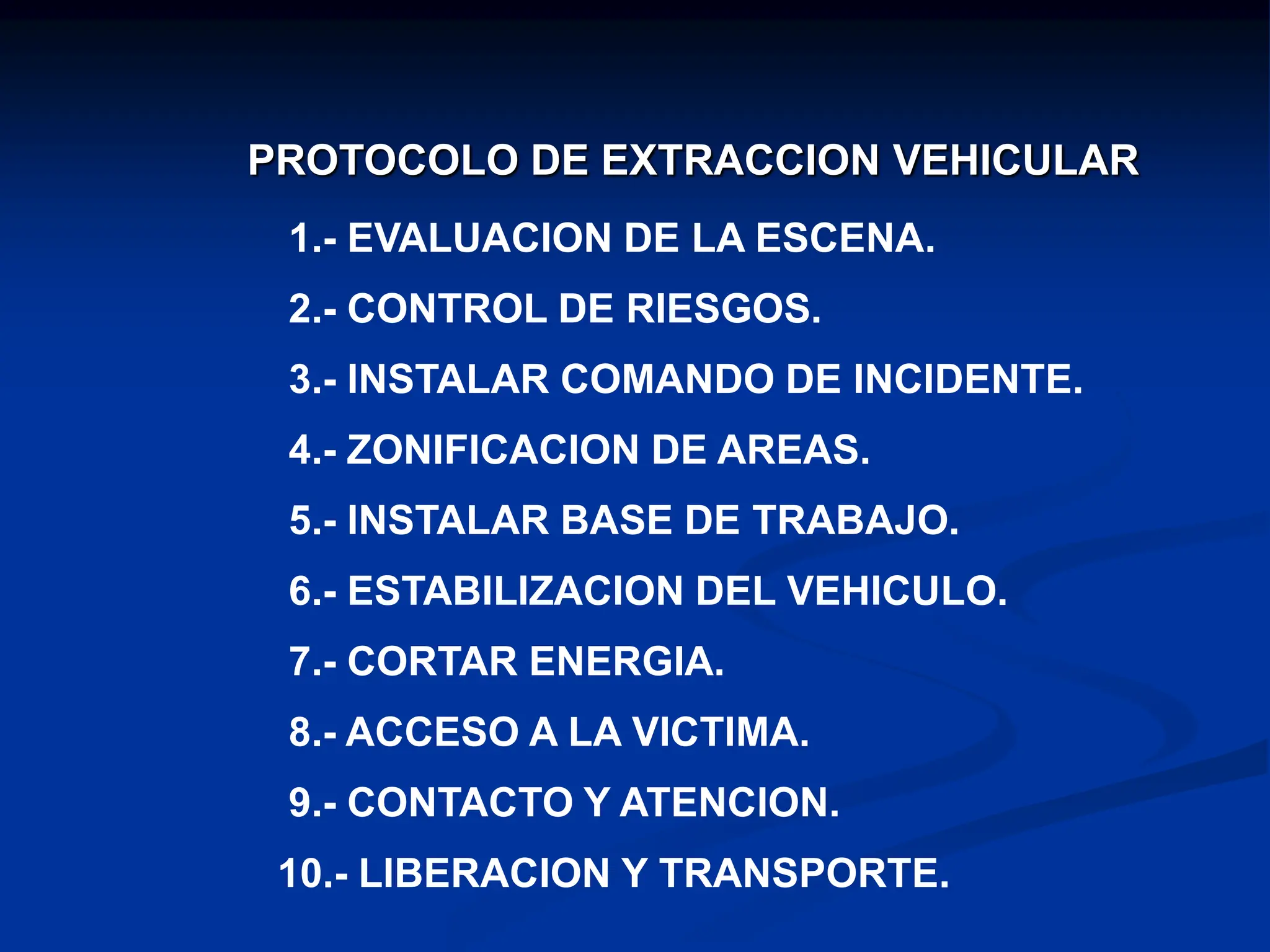 TEMA 2 PROTOCOLO DE EXTRACCION VEHICULAR.ppt