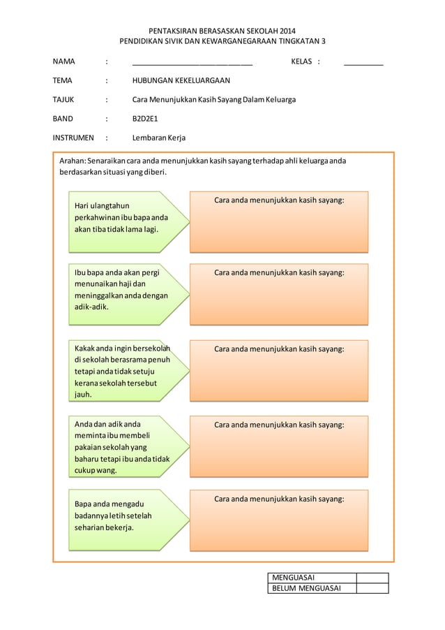 Tema 2 psk tingkatan 3 | PDF