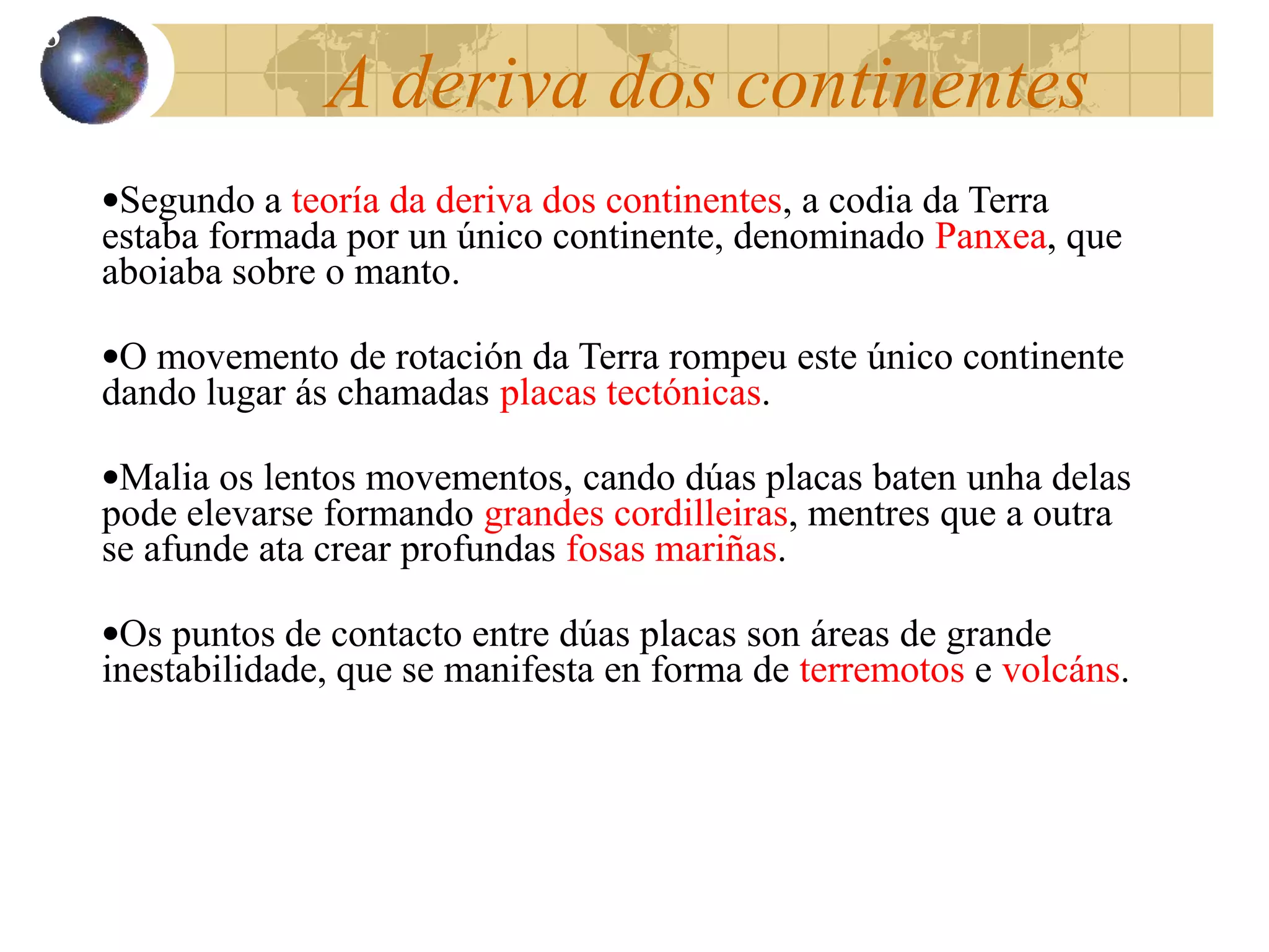 Tema 2: A Representacion da Terra. Os mapas | PPTX