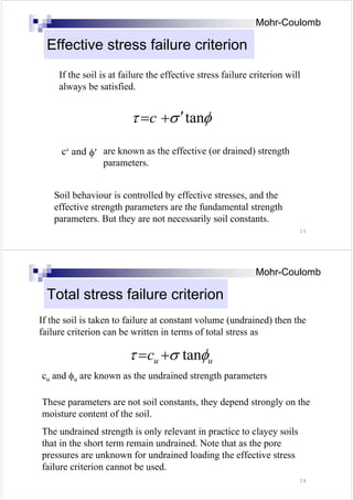 Tema 2 shear strengthofsoil | PDF