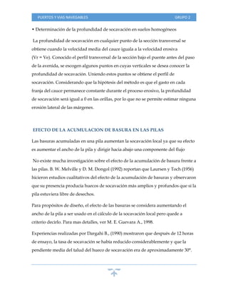 Tema 2 socavacion final | PDF