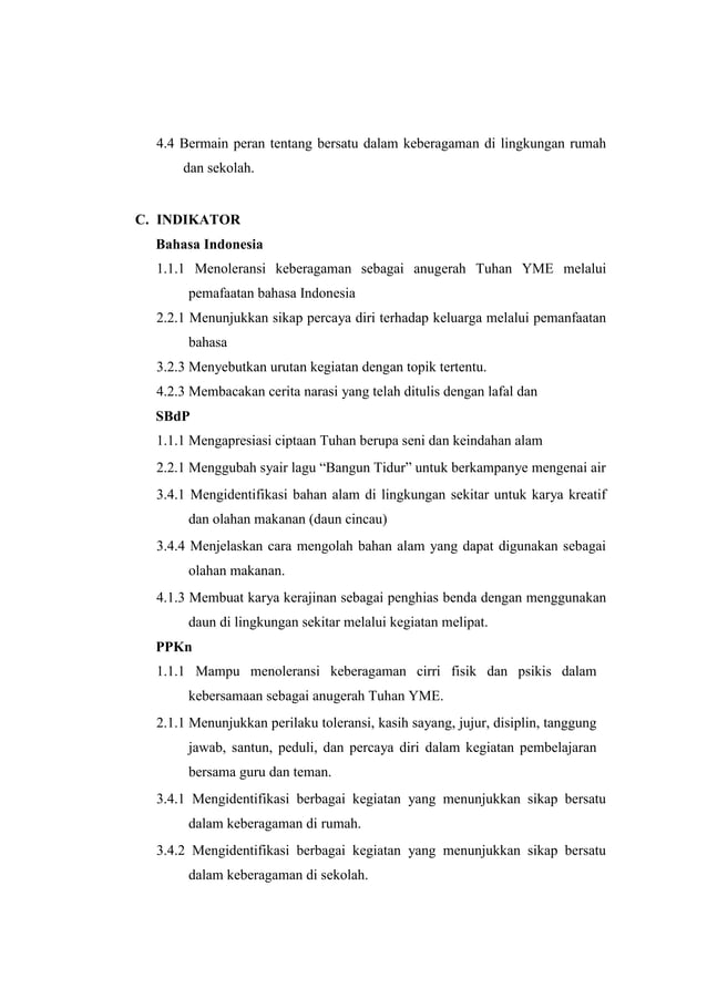 RPP kelas 2 Tema 2 sub2 pemb 4 | DOCX