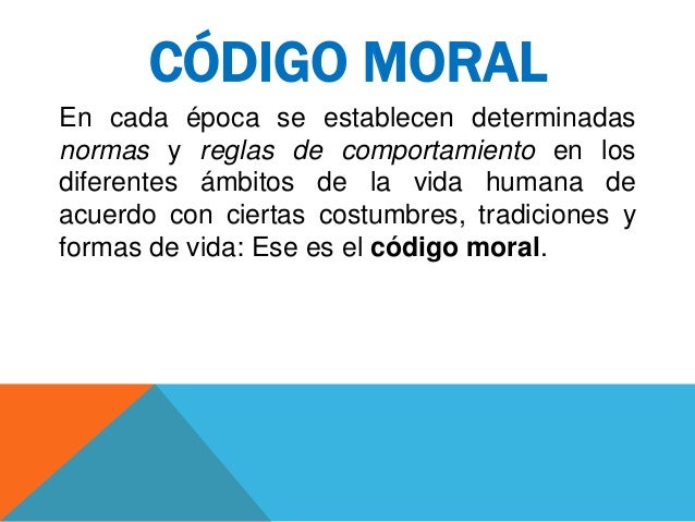 La moral