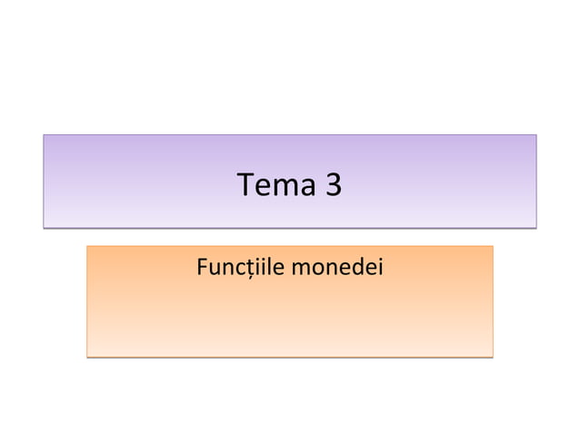 Tema 3 | PPT