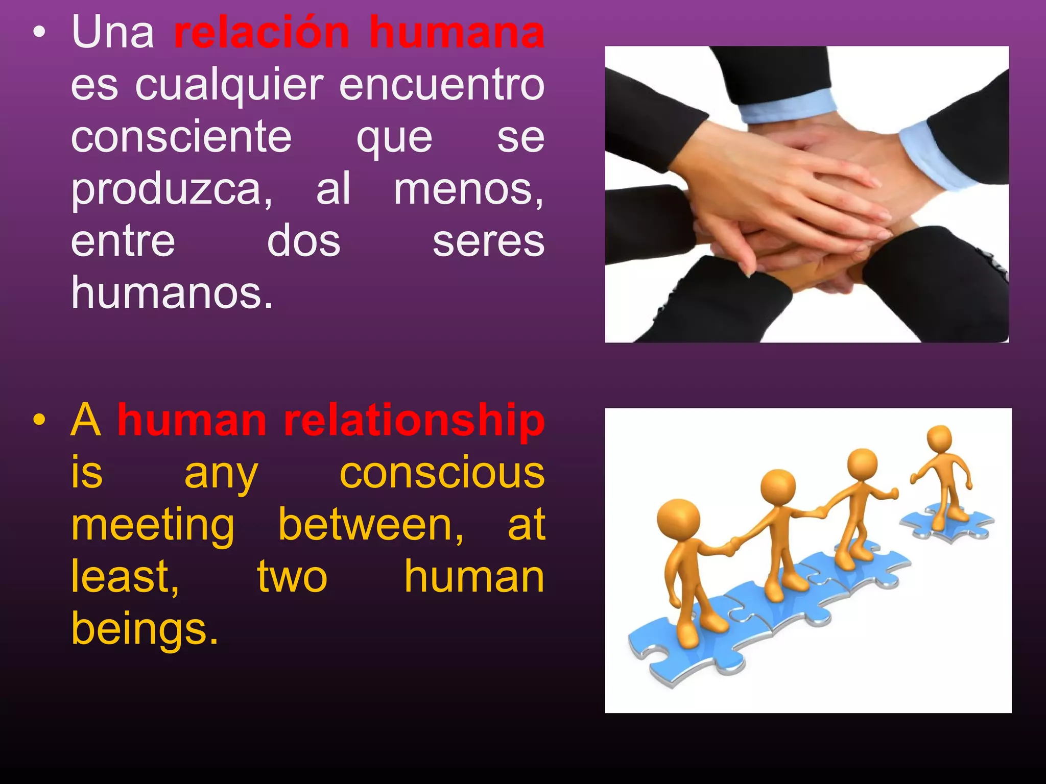 Tema 3. las relaciones personales | PPT