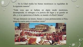 Tema 3. Bienes (mostrencos,vacantes,tesoros) | PPTX