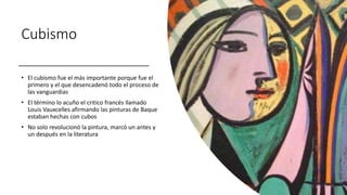 Tema 3. el cubismo | PPTX