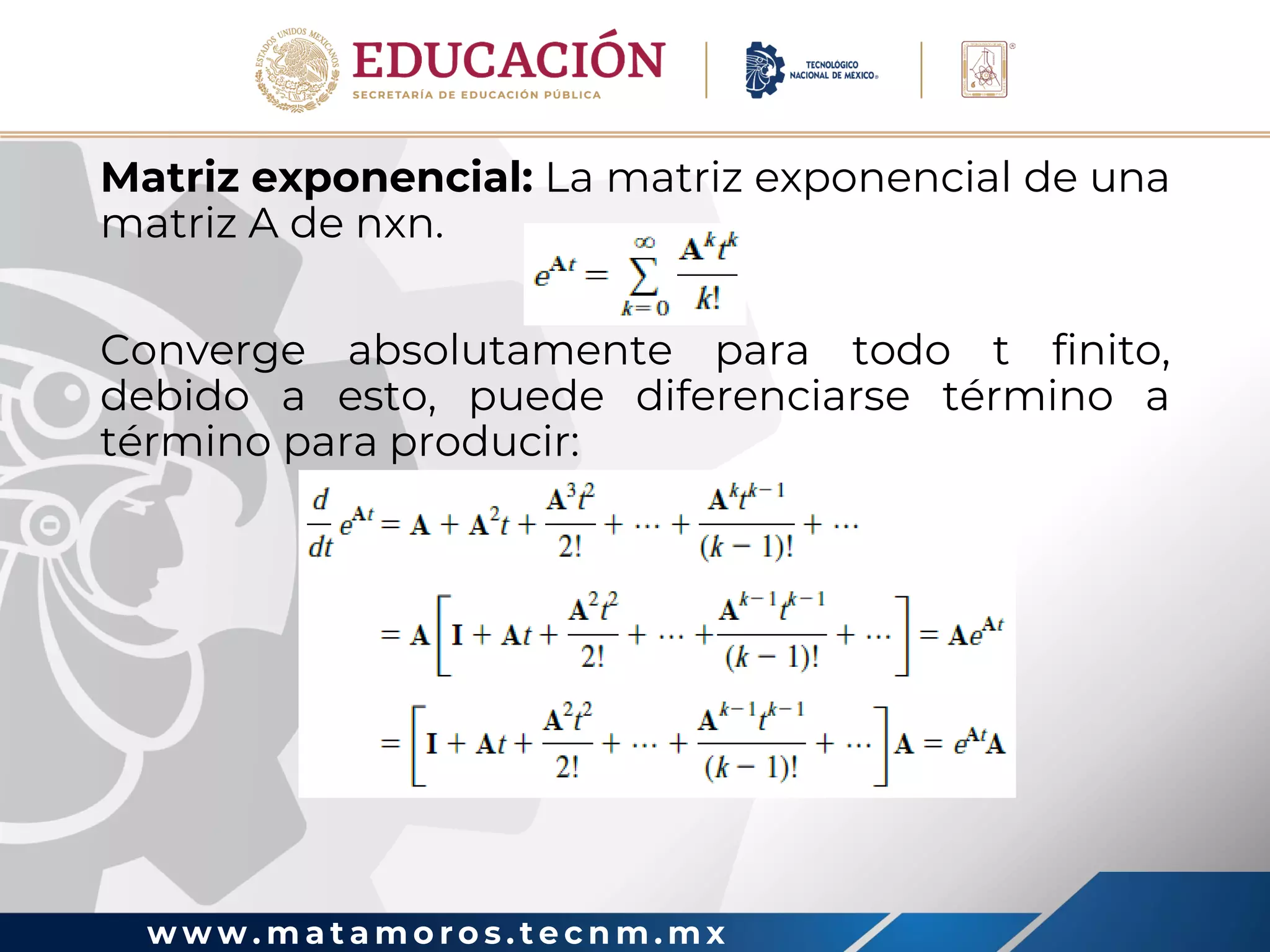 Ingeniería de control: Tema 3. El método del espacio de estados | PDF