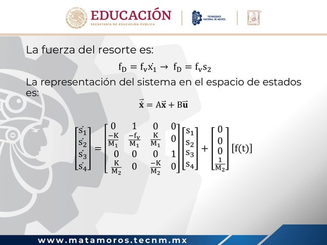 Ingeniería de control: Tema 3. El método del espacio de estados | PDF | Physics | Science