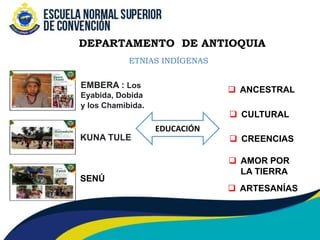 Diapositivas comunidades étnicas de los Andes en Colombia | PPTX